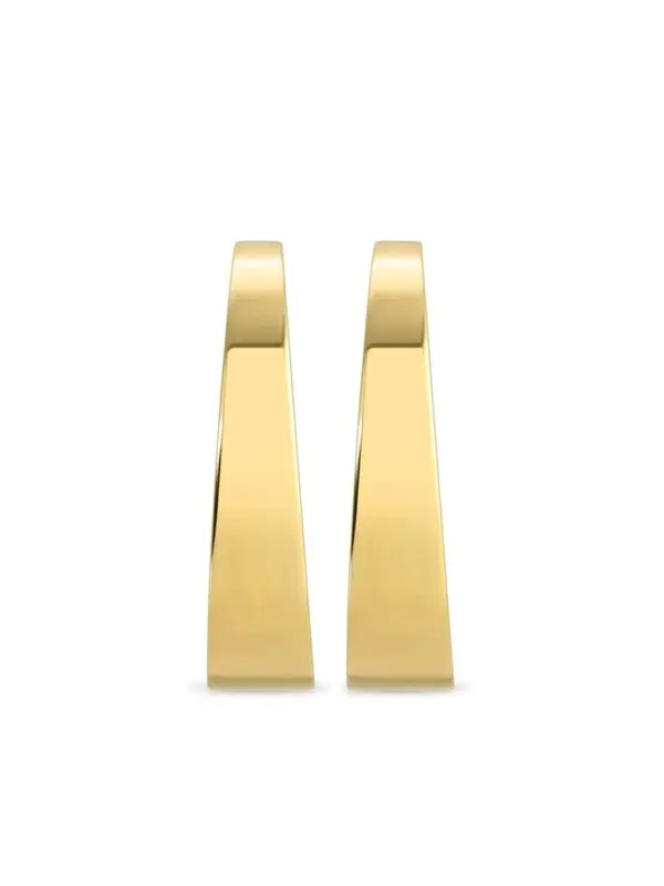 ANITA KO 18kt Yellow Large Meryl Hoop Earrings - Gold