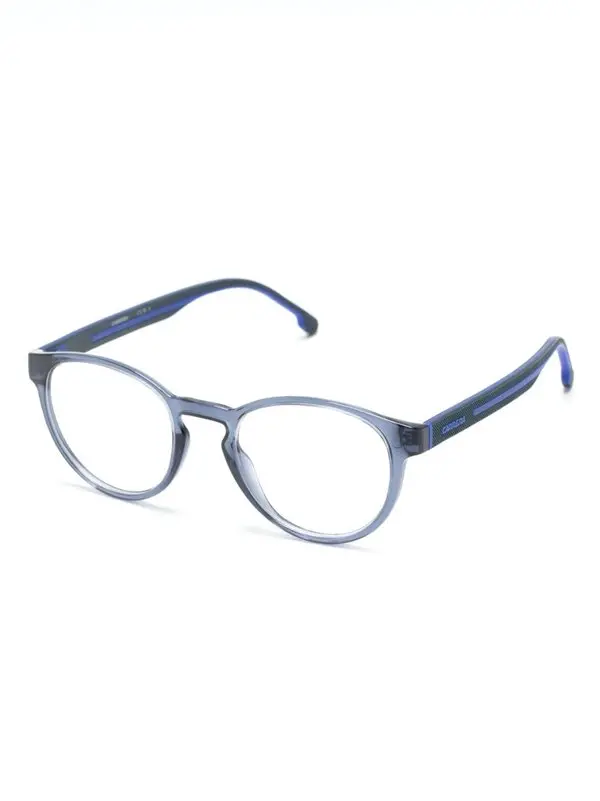 Carrera Eyewear Logo-plaque Round-frame Glasses