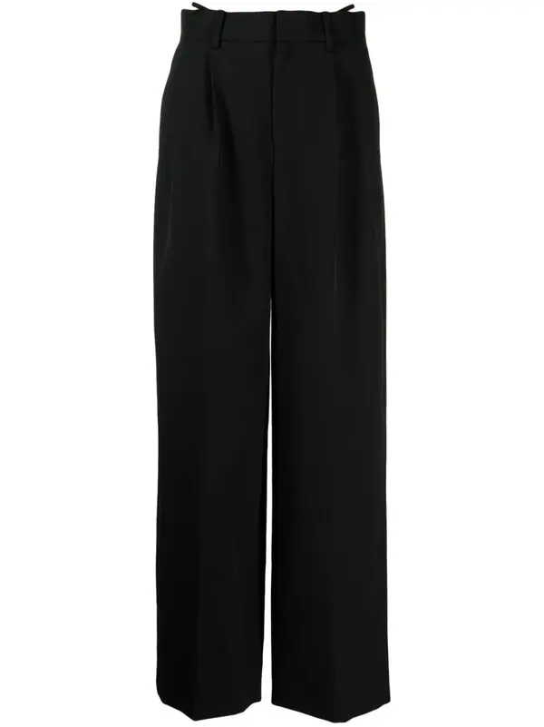 Alexander Wang Layered Wide-leg Trousers