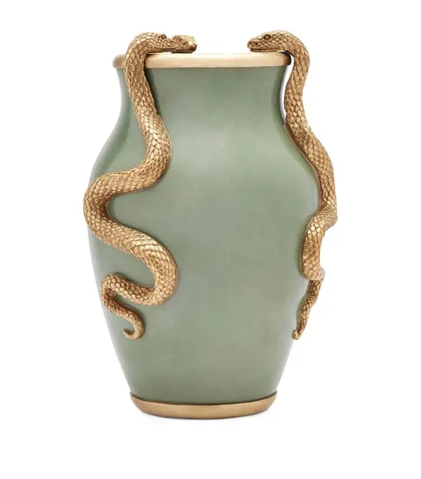 HOUSE OF HACKNEY Ceramic Serpentis Vase - Green