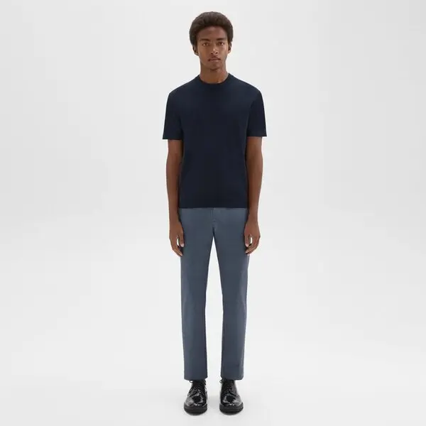 Theory Zaine Printed Pants - Dusty Blue Mel