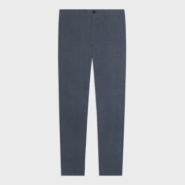 Theory Zaine Printed Pants - Dusty Blue Mel