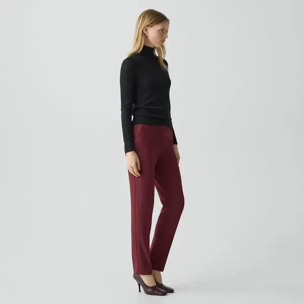 Theory Treeca Full Length Pant - Grenache