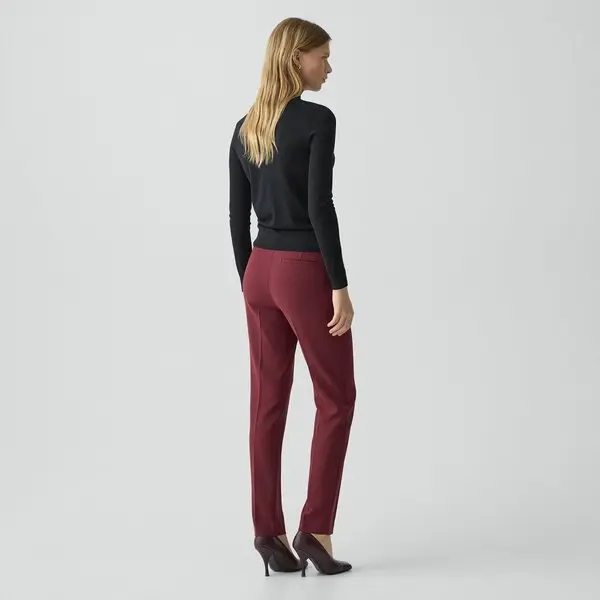 Theory Treeca Full Length Pant - Grenache