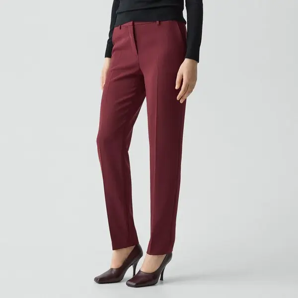 Theory Treeca Full Length Pant - Grenache