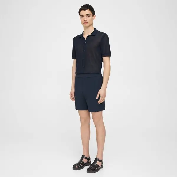 Theory Curtis Drawstring Short - Baltic