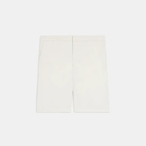 Theory Curtis Drawstring Short - Light Cream
