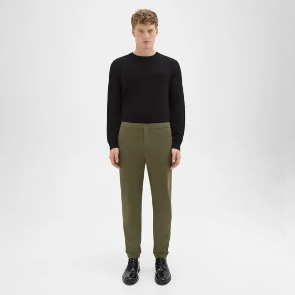 Theory Terrance Jogger In Precision Ponte - Uniform