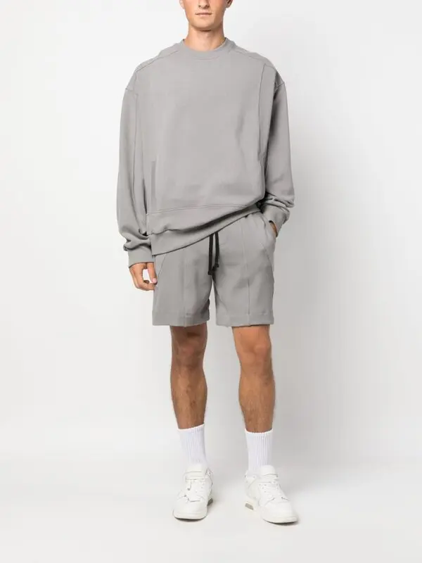 STYLAND Crewneck Cotton Fleece Sweatshirt
