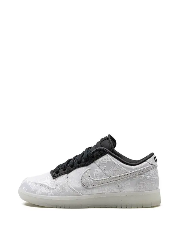 Nike Dunk Low Fragment Design Clot Sneakers - White
