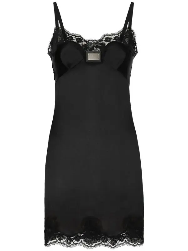 Dolce & Gabbana Lace-detail Minidress