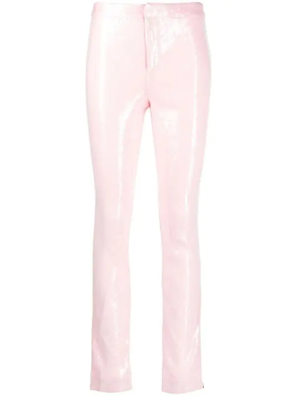 ROTATE BY BIRGER CHRISTENSEN Sequin-embellished Trousers