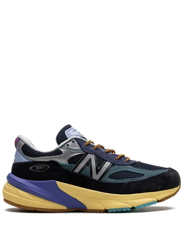 NEW BALANCE 990 V6 Action Bronson Lapis Lazuli Sneakers - Blue