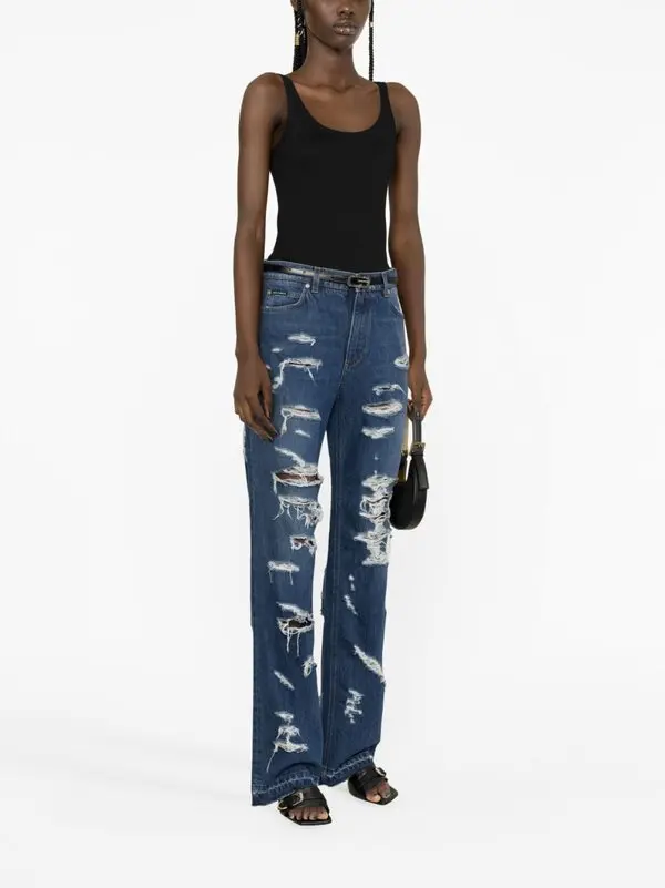 Dolce & Gabbana Cotton Tank Top - Black