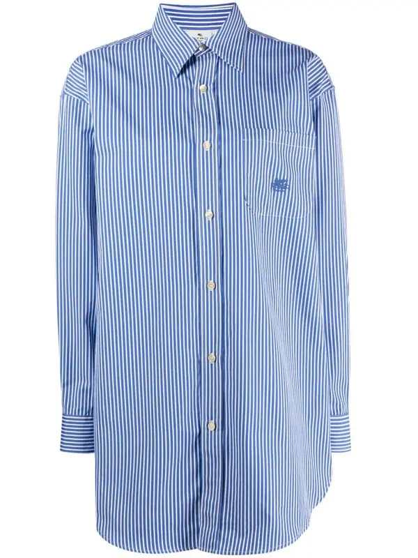 Etro Striped Cotton Shirt