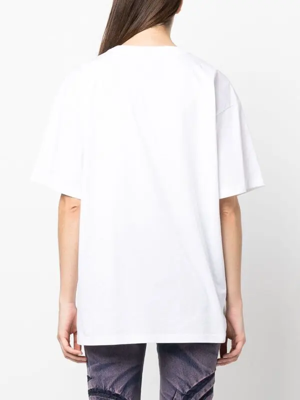 Moschino Embroidered Logo T-shirt
