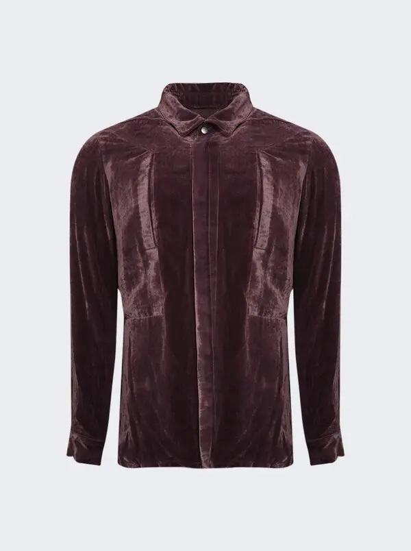 Rick Owens Fogpocket Outershirt - Purple