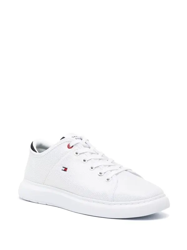 Tommy Hilfiger Embroidered Logo Mesh Low-top Sneakers
