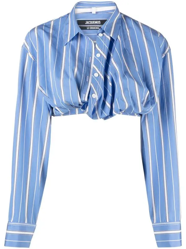 Jacquemus La Chemise Bahia Courte Shirt - Blue