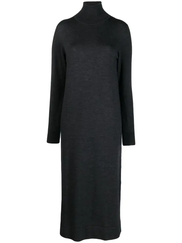 P.a.r.o.s.h Roll-neck Long-sleeved Dress