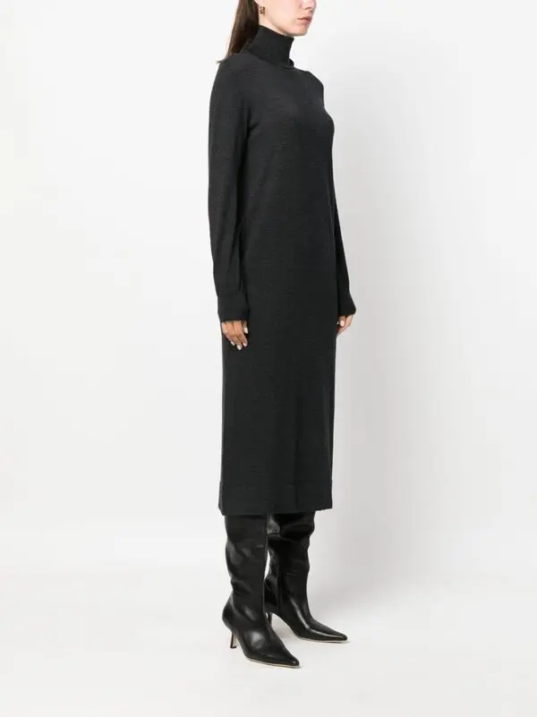 P.a.r.o.s.h Roll-neck Long-sleeved Dress