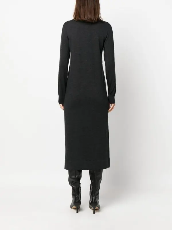 P.a.r.o.s.h Roll-neck Long-sleeved Dress