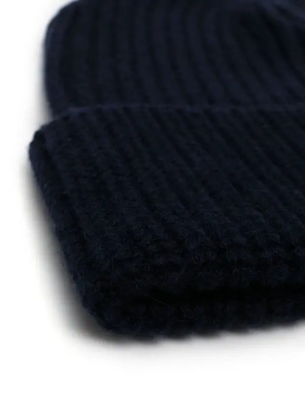 Brunello Cucinelli Cashmere Knit Beanie - Blue