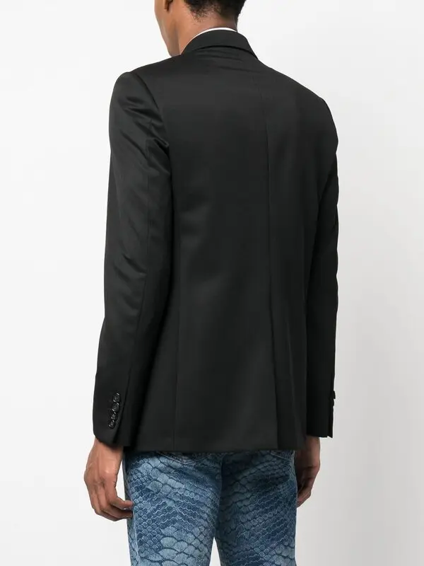Roberto Cavalli Single-breasted Wool Jacket