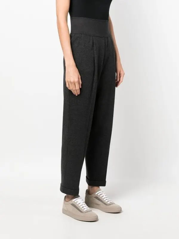 Brunello Cucinelli Pleated Cashmere-blend Trousers