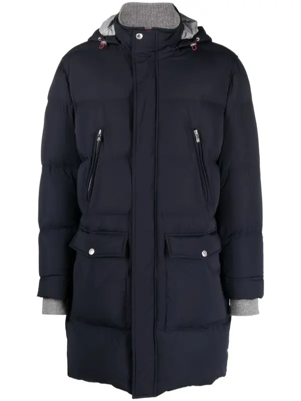 Brunello Cucinelli Hooded Padded Coat