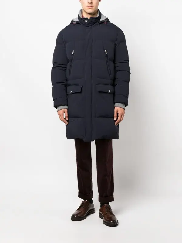 Brunello Cucinelli Hooded Padded Coat