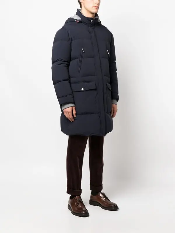 Brunello Cucinelli Hooded Padded Coat