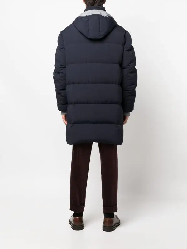 Brunello Cucinelli Hooded Padded Coat