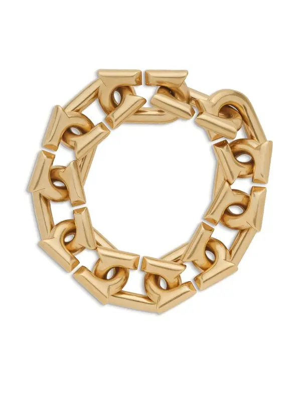 FERRAGAMO Gancini Chain-link Bracelet - Gold