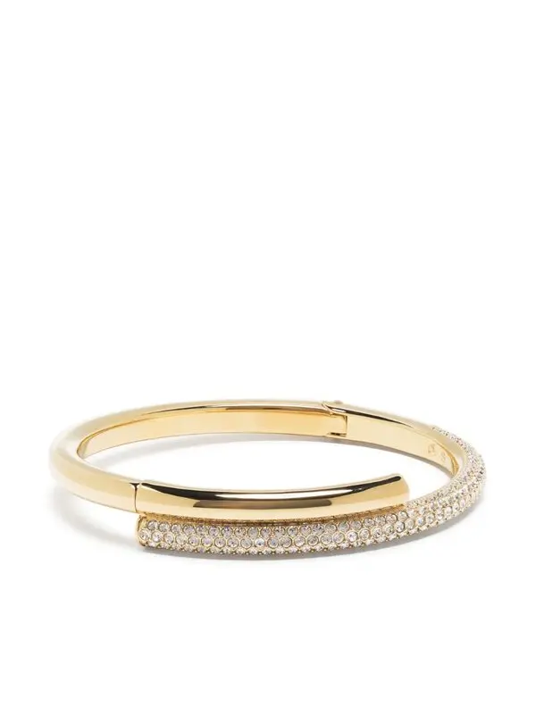 SWAROVSKI Dextera Crystal-embellished Bangle - Gold