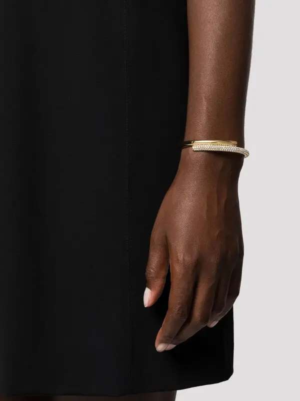 SWAROVSKI Dextera Crystal-embellished Bangle - Gold