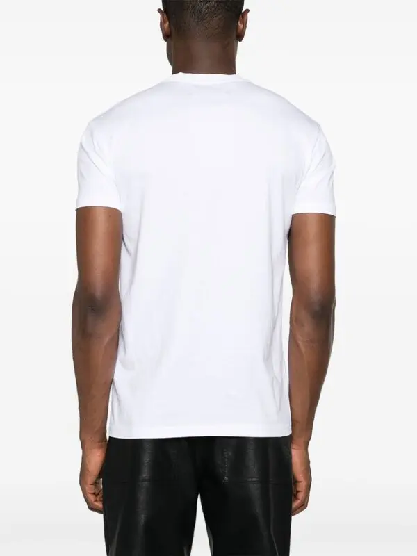 VIVIENNE WESTWOOD Logo-embroidered T-shirt - White