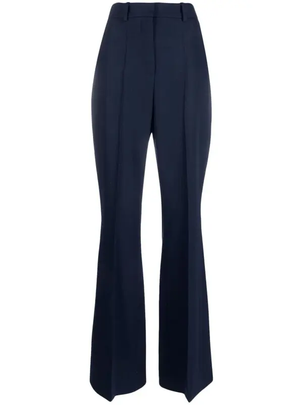 Balmain Wool Flared Trousers