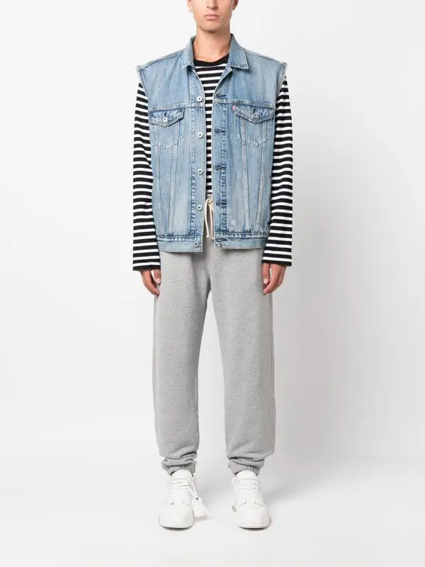 LEVI'S Relaxed Trucker Denim Vest - Blue
