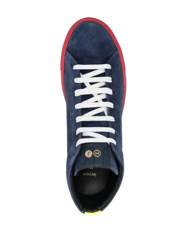 HIDE&JACK Oil High-top Sneakers