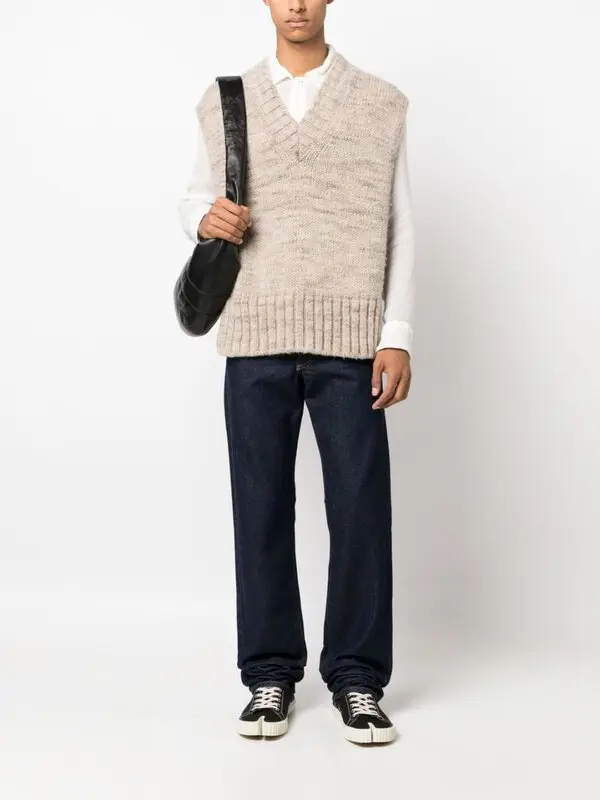 MAISON MARGIELA Mid-rise Straight-leg Jeans - Blue