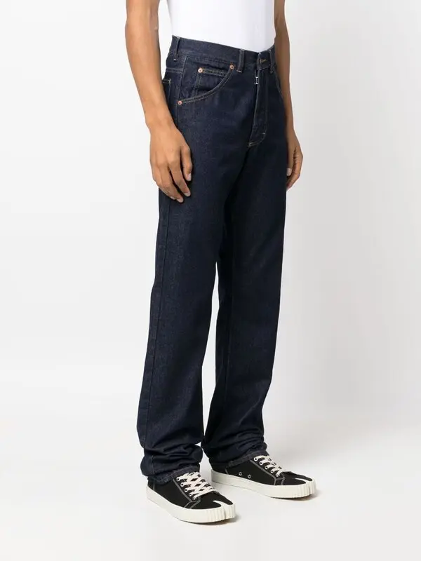 MAISON MARGIELA Mid-rise Straight-leg Jeans - Blue