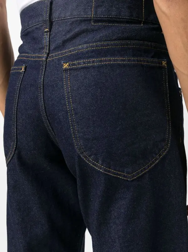 MAISON MARGIELA Mid-rise Straight-leg Jeans - Blue