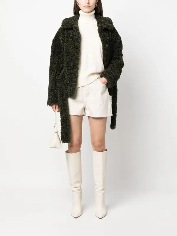 P.a.r.o.s.h Roll-neck Cashmere Sweater - White