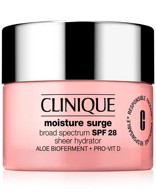 CLINIQUE Moisture Surge Broad Spectrum Spf 28 Sheer Hydrator Moisturizer - No Color