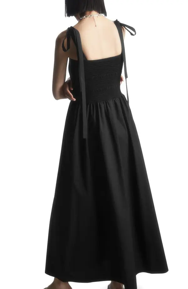 floral cowl neck midi dress Hinaya Black Floral Cowl Neck Satin Midi Slip Dress