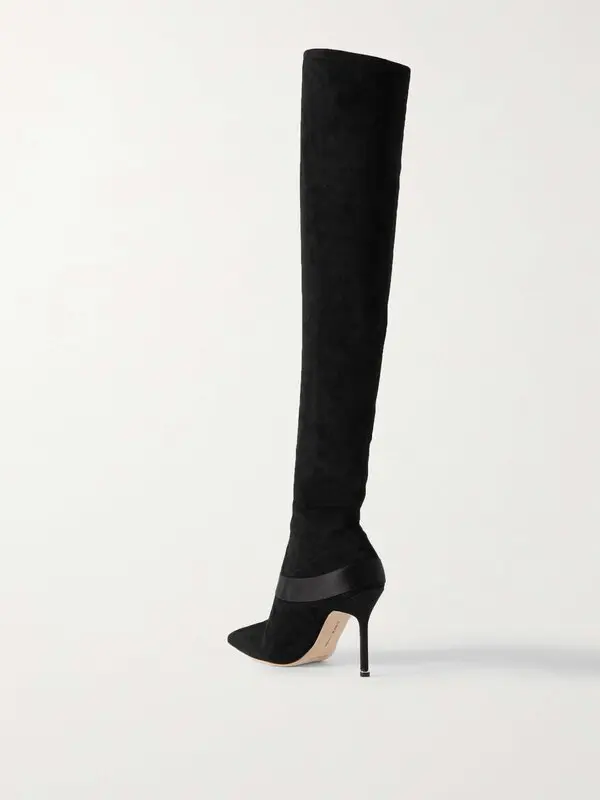 Manolo Blahnik Plinianuthi 105 Over-the-knee Boots