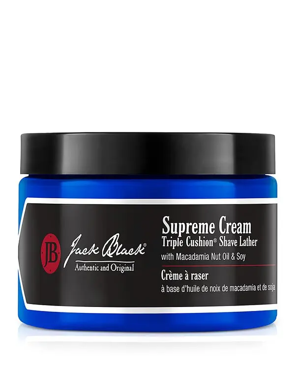 Jack Black Supreme Cream Triple Cushion Shave Lather 9.5 Oz - No Color