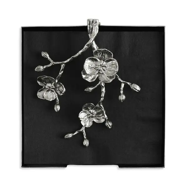 Michael Aram White Orchid Dinner Napkin Holder