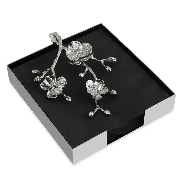 Michael Aram White Orchid Dinner Napkin Holder